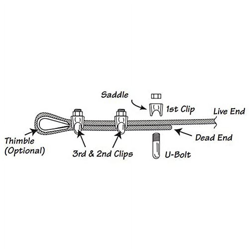 Tie Down TranzSporter Stainless Steel Replacement Cable For 200 and 250 ...