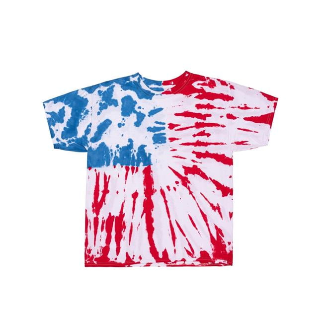 Tie-Dye 365SL Men's Team Tonal Spiral Tie Dyed T-Shirt - Walmart.com