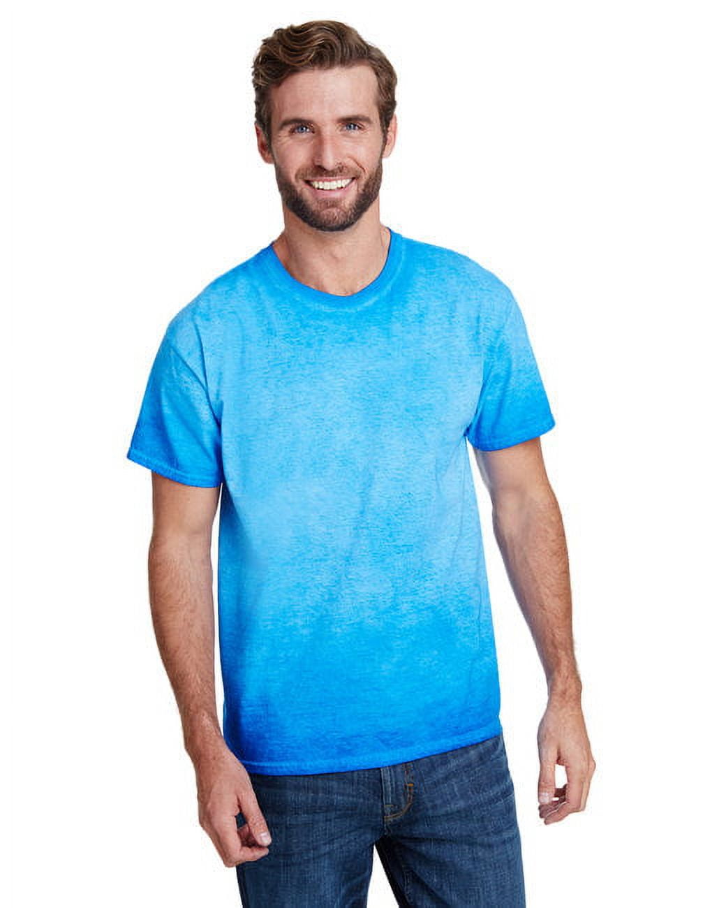 Tie-Dye CD1310 Adult Oil Wash T-Shirt - Walmart.com