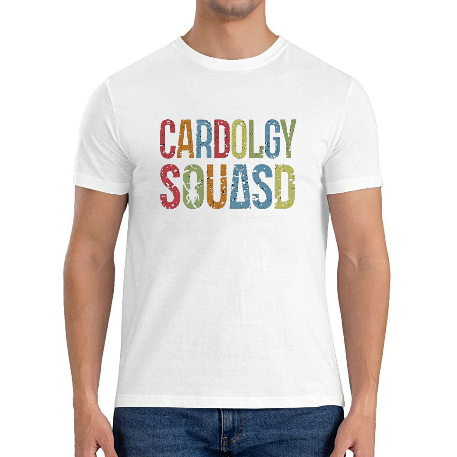 Tie Dye Cardiac Nurse Squad Lvad Cvicu Registered Nurses Vintage Mens T ...