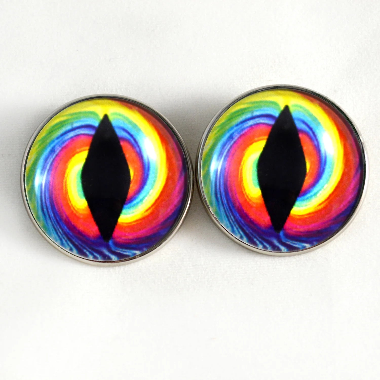 Tie Dye Dragon Sew-On Button Glass Eyes - Walmart.com