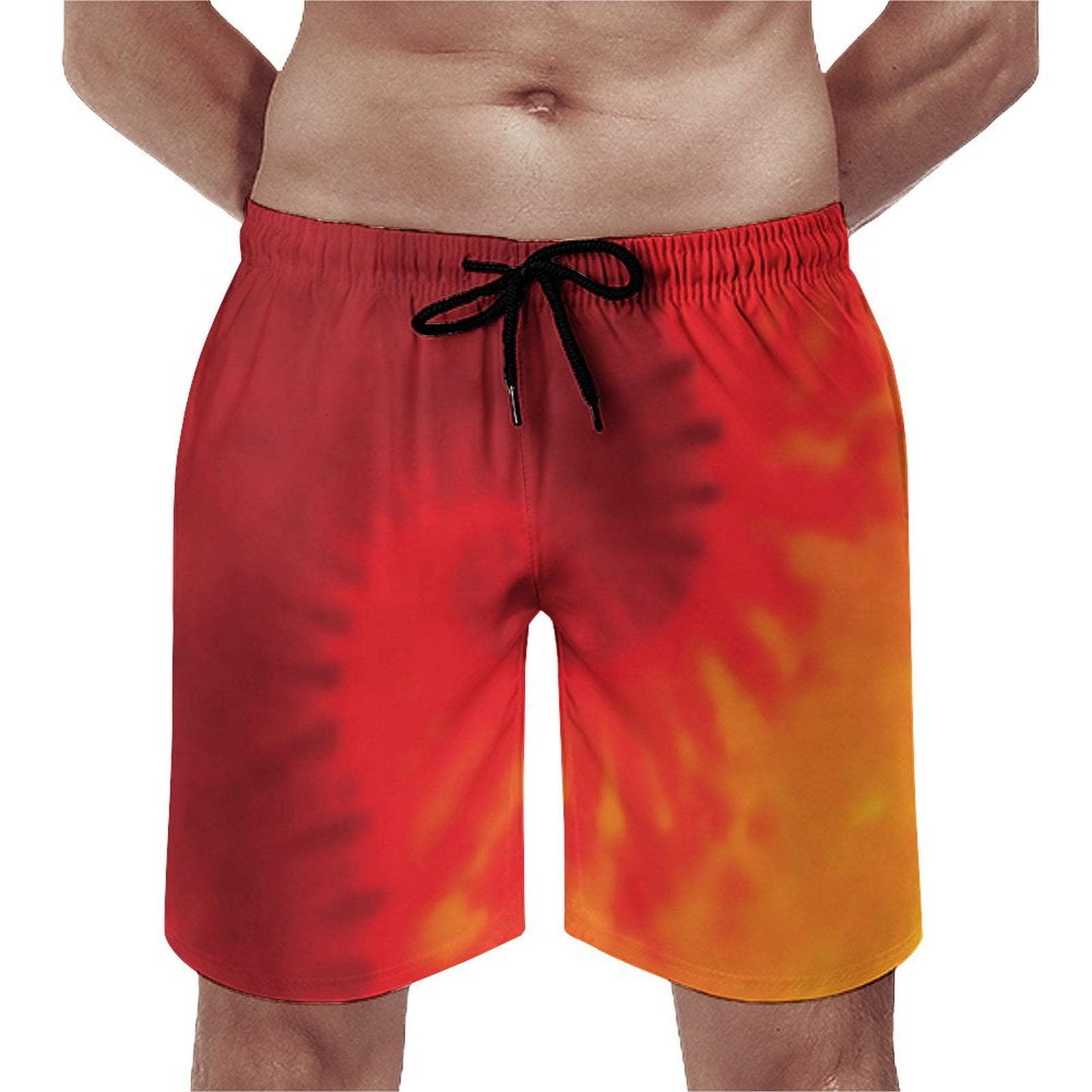 Tie Dye Galore Board Shorts Summer Abstract Art Sports Beach Short ...