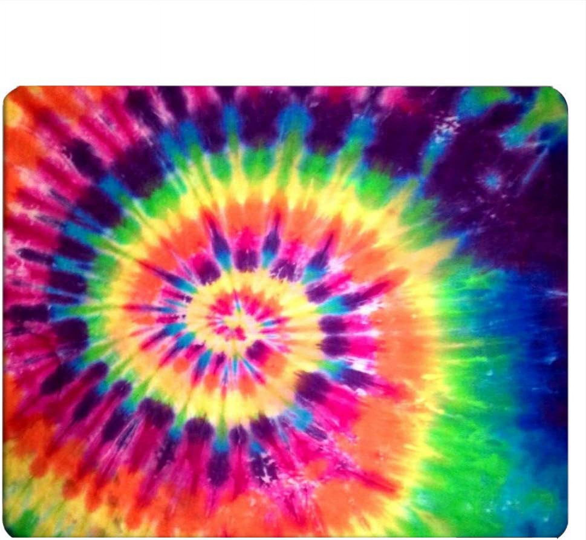 Tie Dye Gaming Mousepad Abstract Art Colorful Tie Dye Mouse Pad Mouse ...