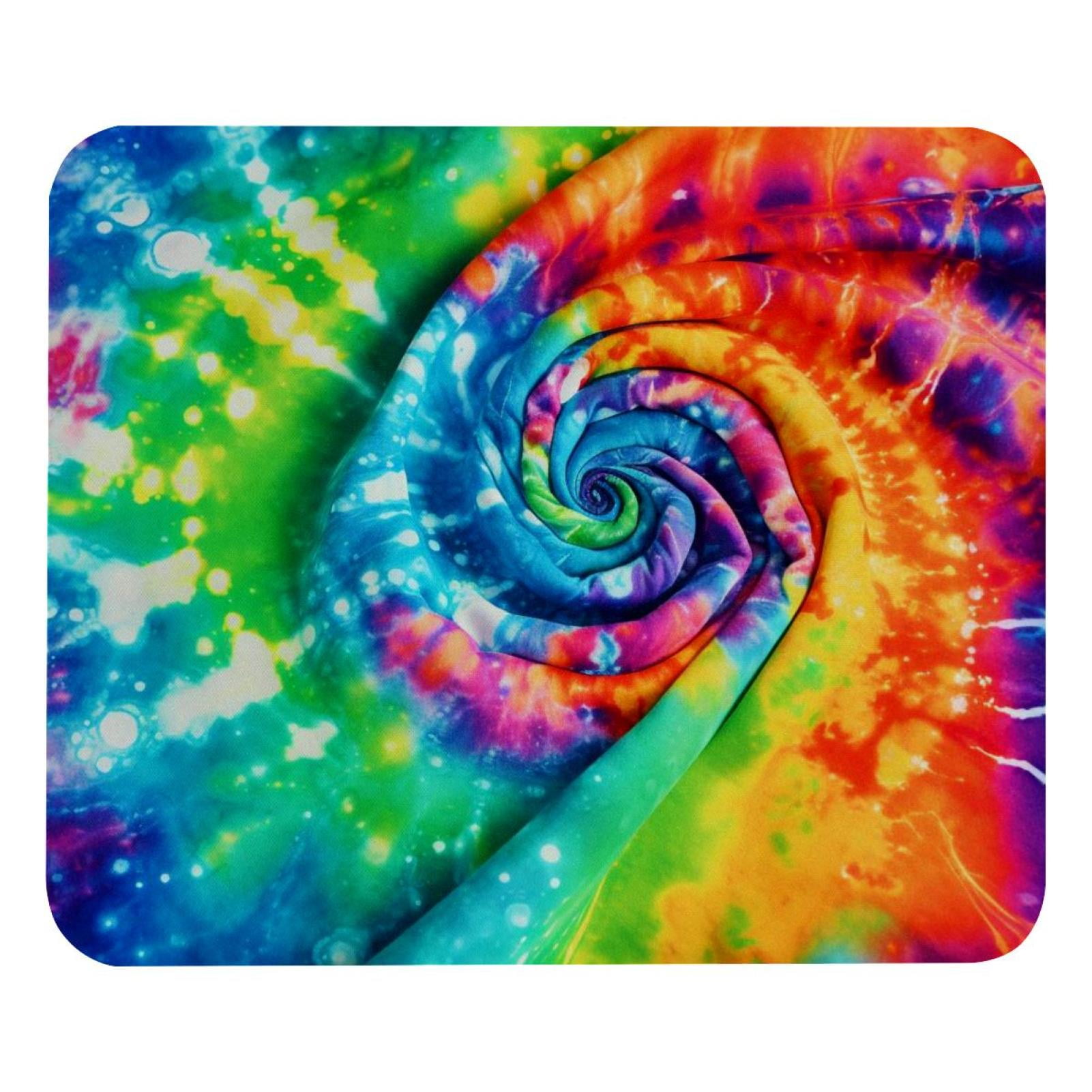 Tie-Dye Mouse Pad for Wireless Mouse Home Office Desk Laptop with ...