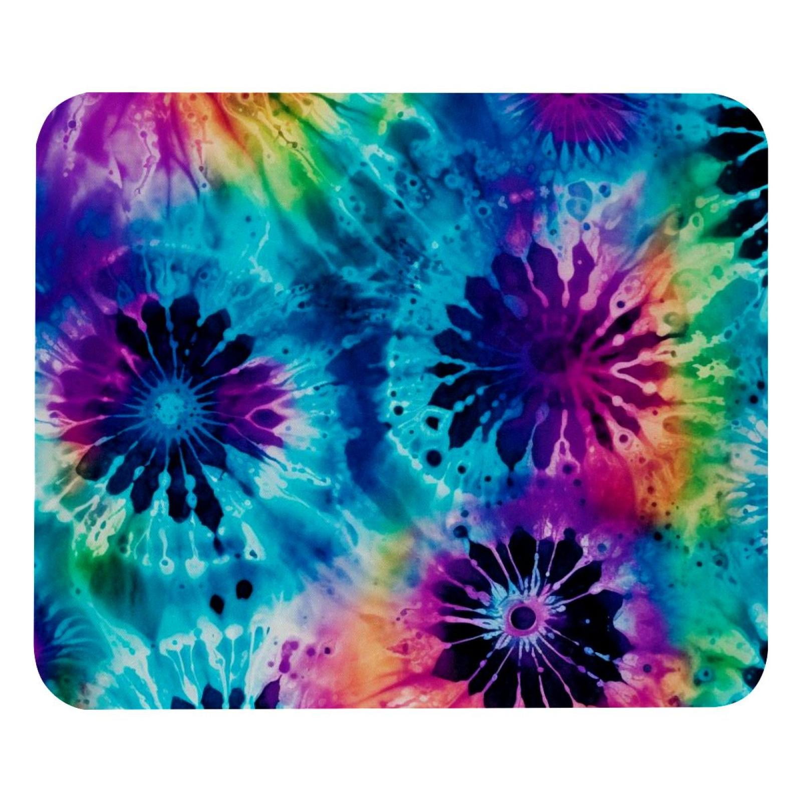 Tie-Dye Mouse Pad for Wireless Mouse Home Office Desk Laptop with ...