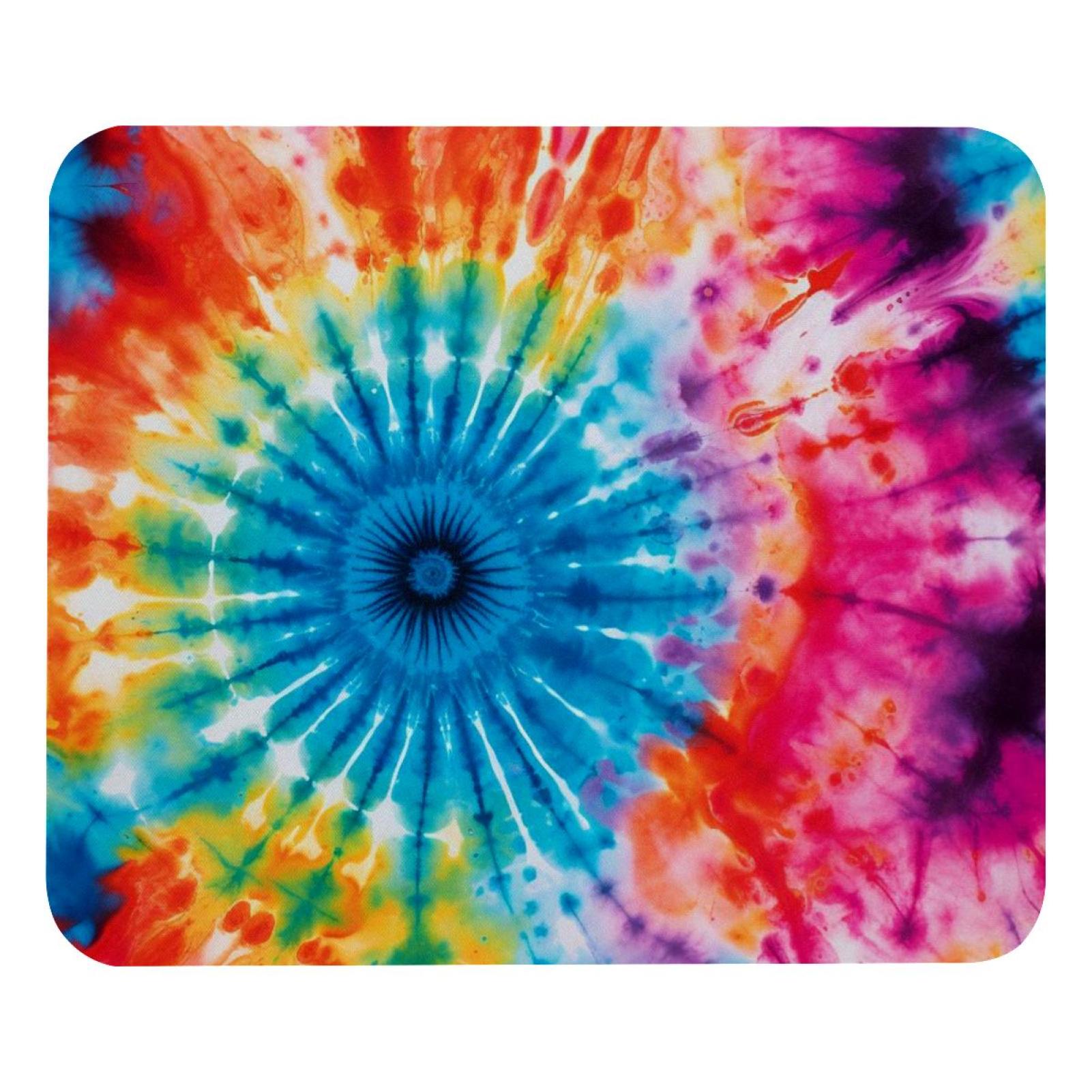 Tie-Dye Mouse Pad for Wireless Mouse Home Office Desk Laptop with ...