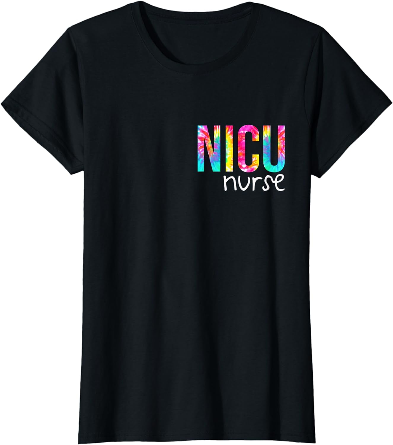Tie Dye NICU Nurse Life Pocket Shirt NICU Squad Appreciation T-Shirt ...