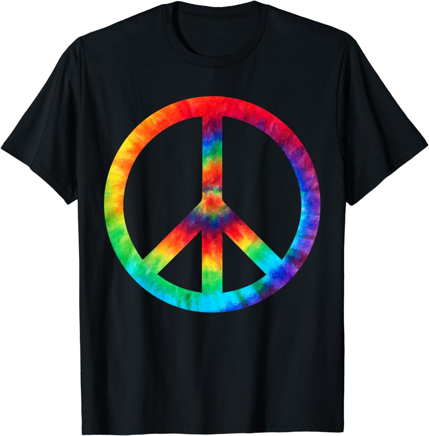 Tie Dye Peace Sign Spread Kindness Be Kind Gifts Men Women T-Shirt ...