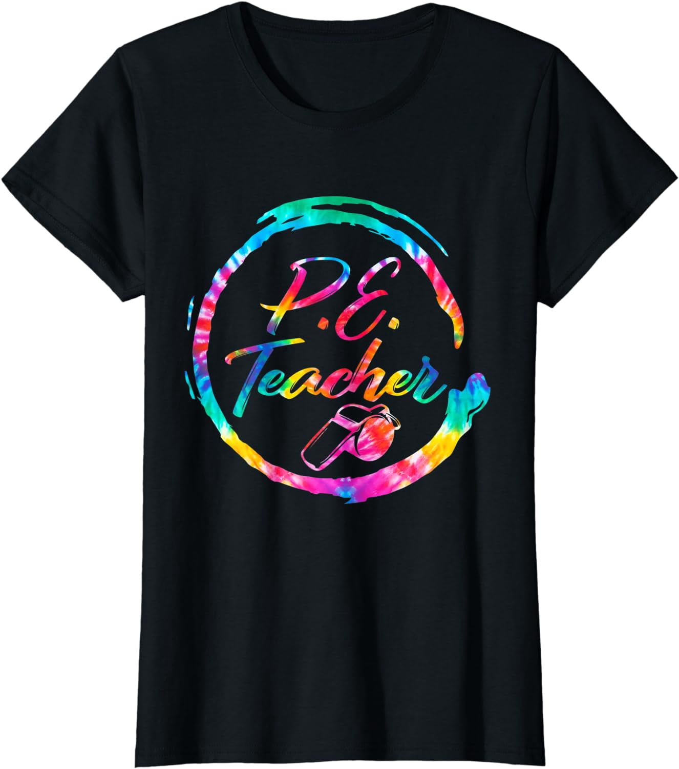 Tie Dye Physical Education Teacher PE Squad back To School T-Shirt ...