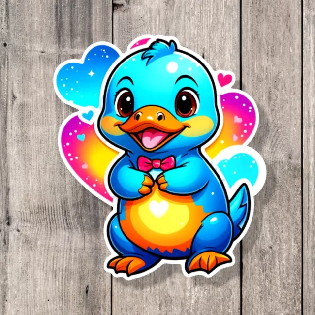 Tie - Dye Platypus Vinyl Sticker Laptop Sticker Water Bottle Sticker ...