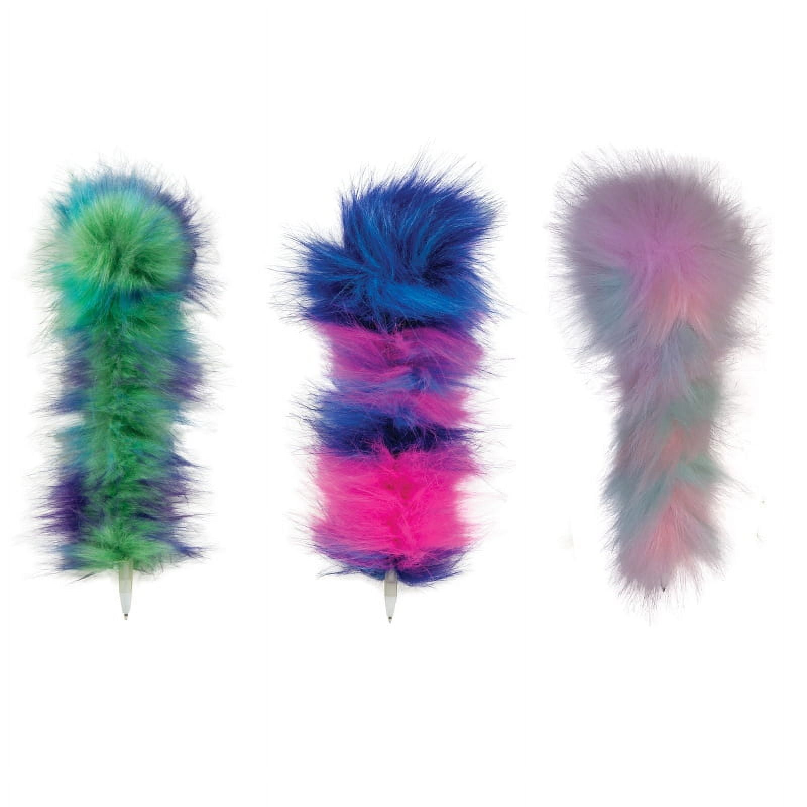Tie-Dye Plush Pens 3x pcs - Walmart.com