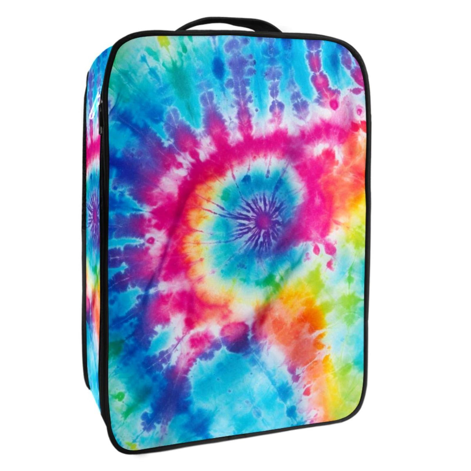 Tie Dye Premium Polyester Shoe Containers - Organize Your Footwear with ...