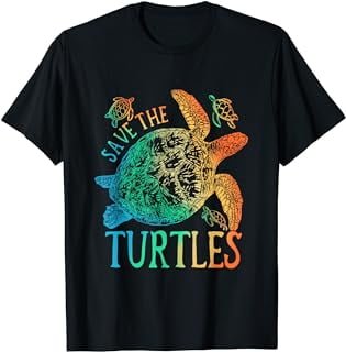 Tie Dye Sea Turtle, save the turtles, women & men and kids T-Shirt ...