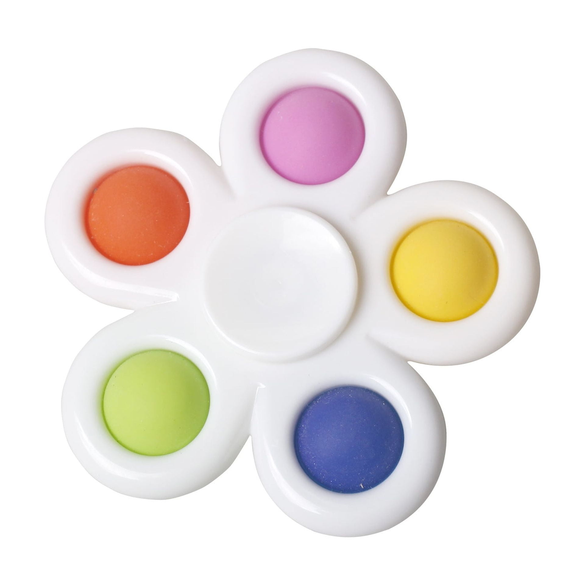Tie Dye Simple Fidget Spinner Pops Finger Toys Push Bubble Hand Spinner ...