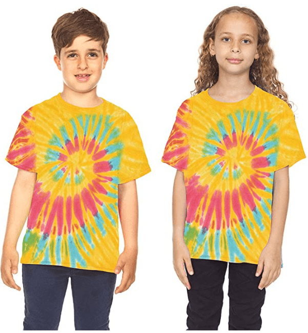Tie Dye Style T Shirts For Men And Women Multi Color Tops By Krazy Tees