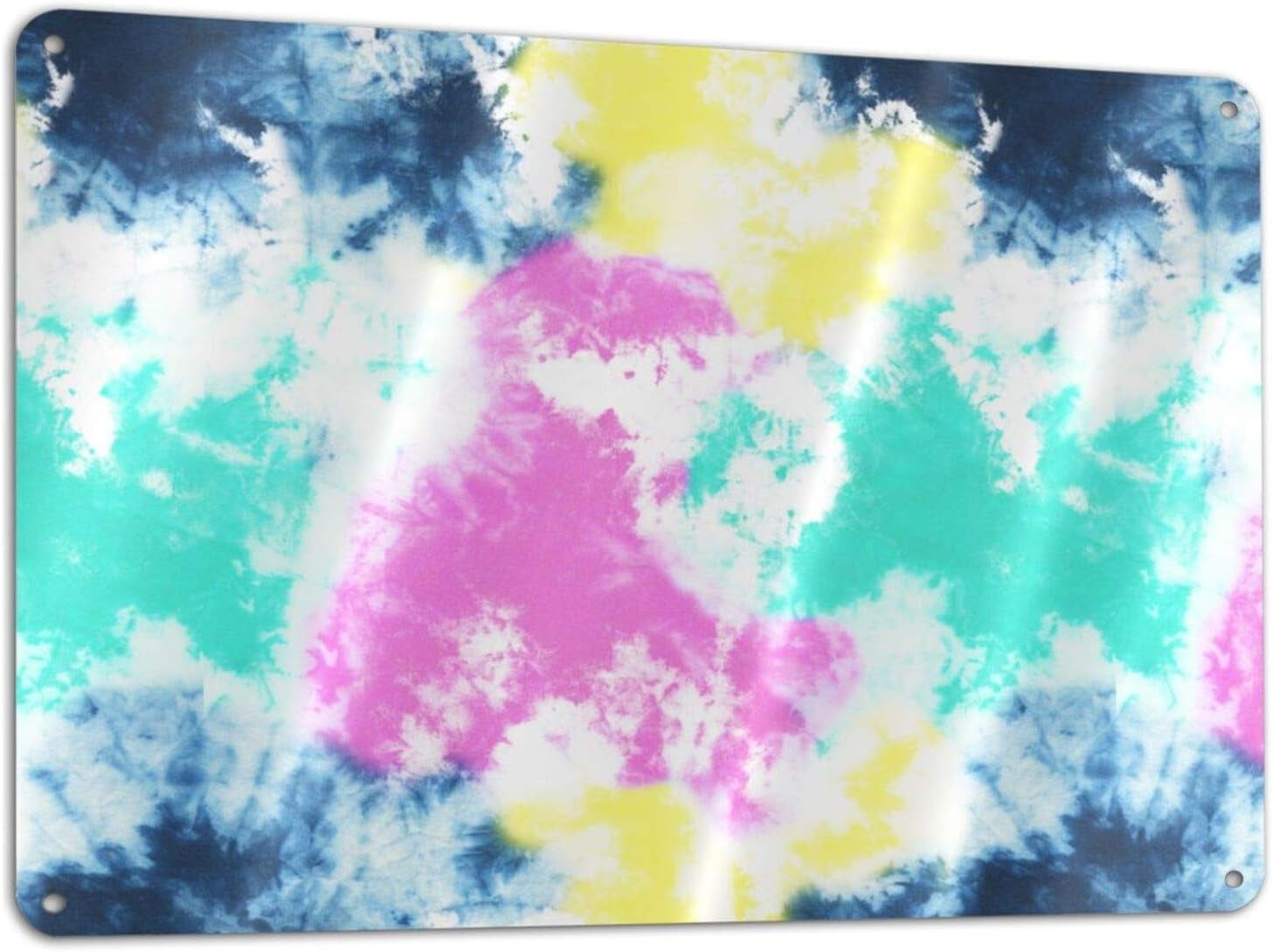 Tie Dye Tin Signs Wall Decor for Bars,Restaurants,Cafes Pubs Metal Tin ...