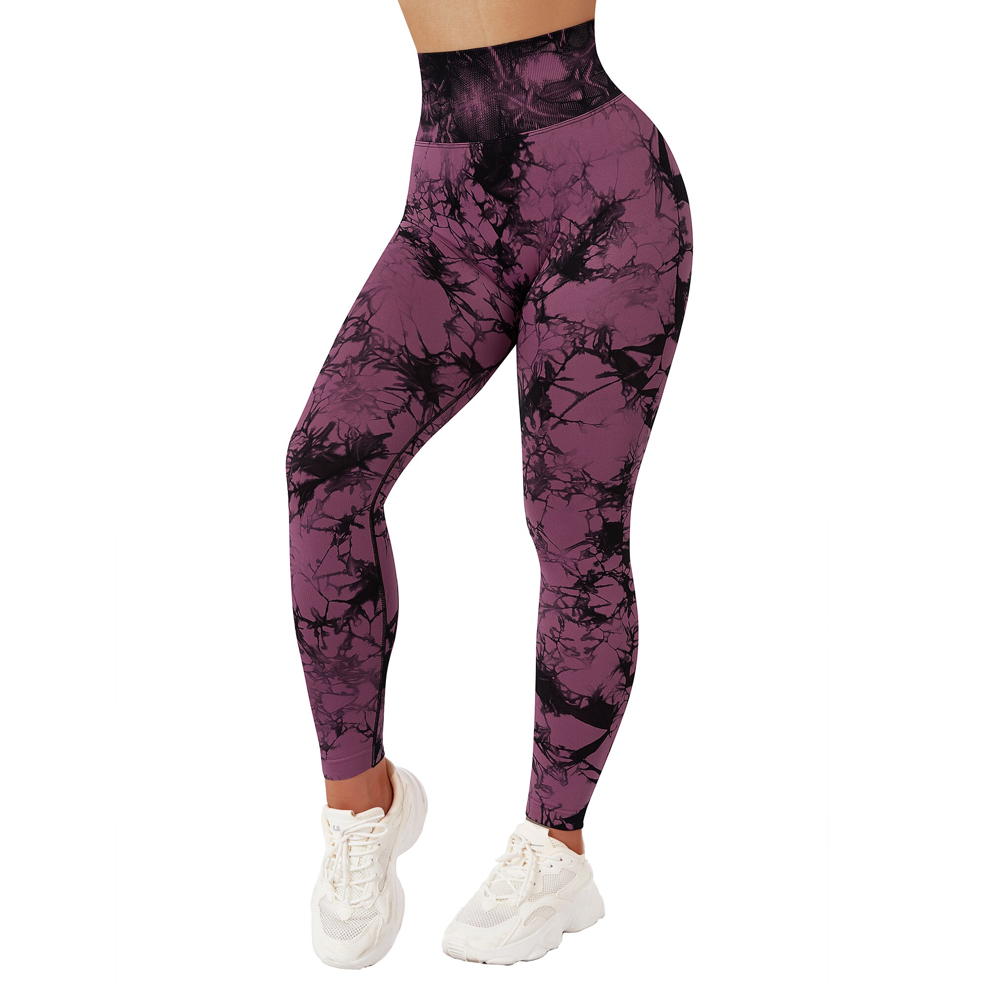 Tie Dye Women Leggings Seamless Scrunch Butt Female Yoga Pants - Walmart.com