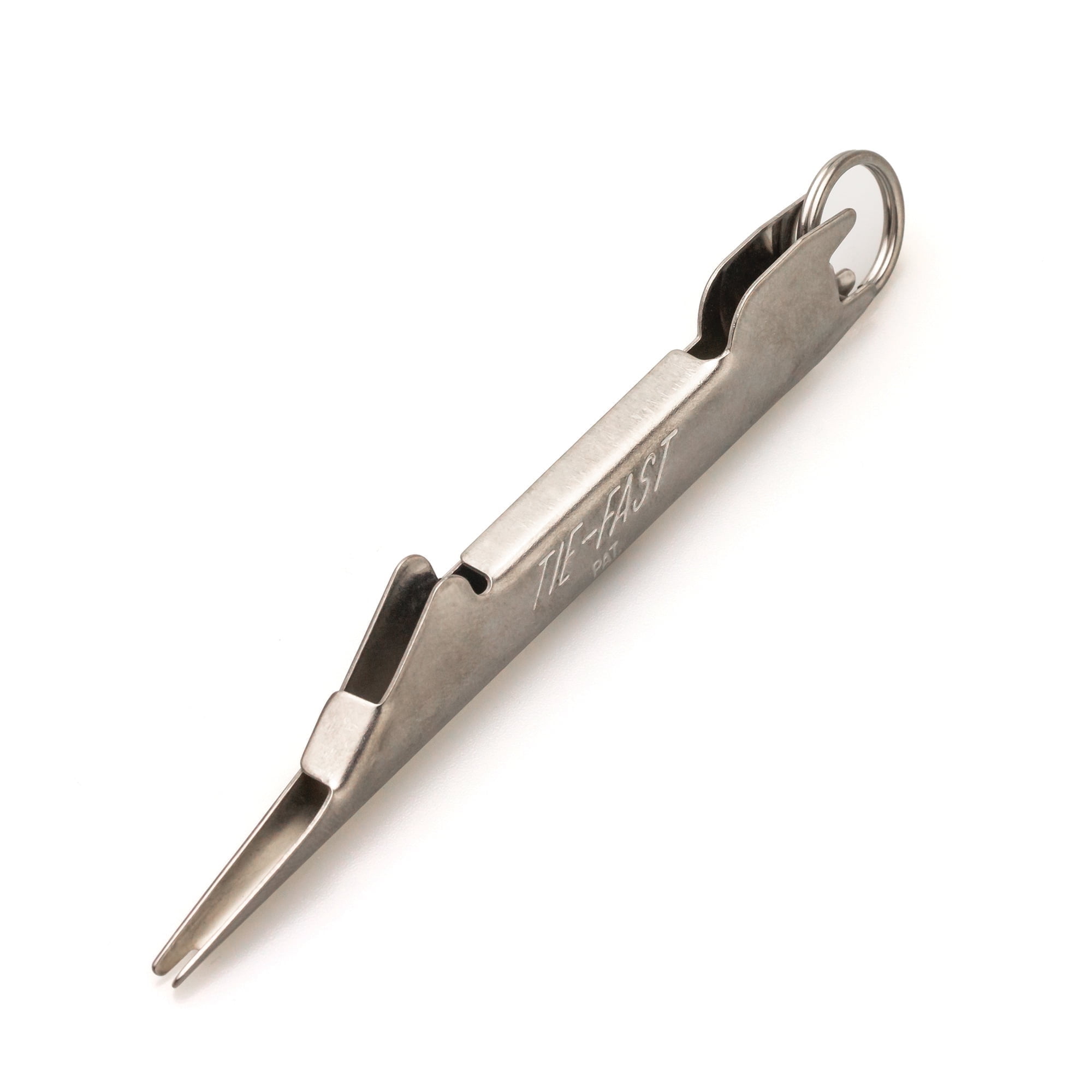 Tie-Fast Stainless Steel Fly Fishing Tool Line Knot Tyer, Silver (1 ...