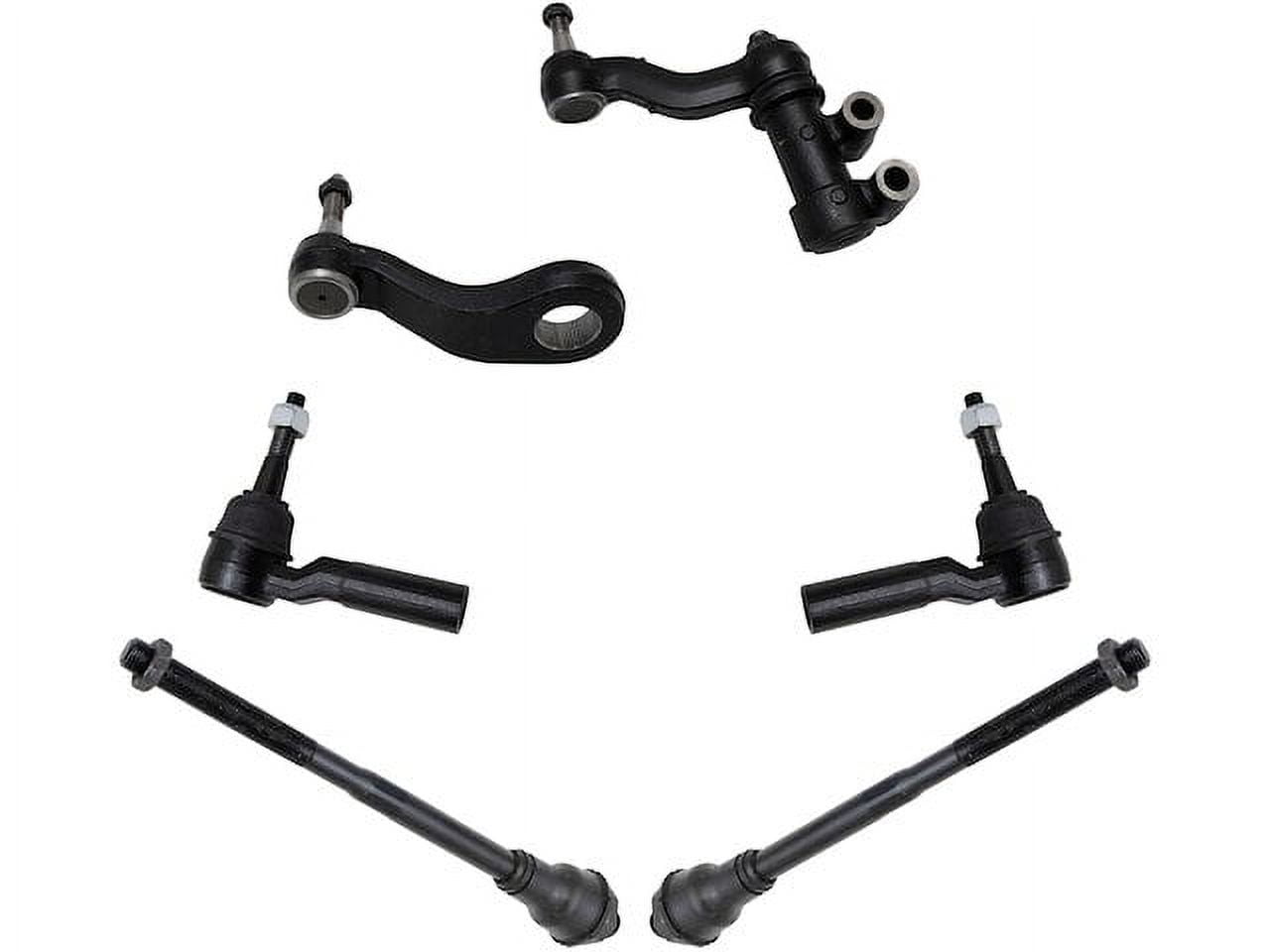 Tie Rod End Idler Arm Pitman Arm Kit 6 Piece - Compatible with 2011 - 2018 GMC Sierra 2500 HD ...