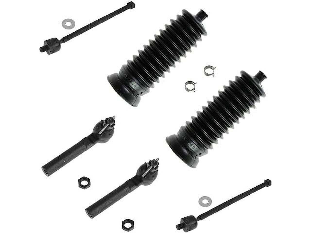 Tie Rod End and Steering Bellows Kit 6 Piece - Compatible with 1998 ...