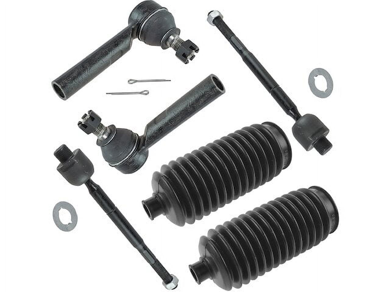 Tie Rod End and Steering Bellows Kit 6 Piece - Compatible with 2003 ...
