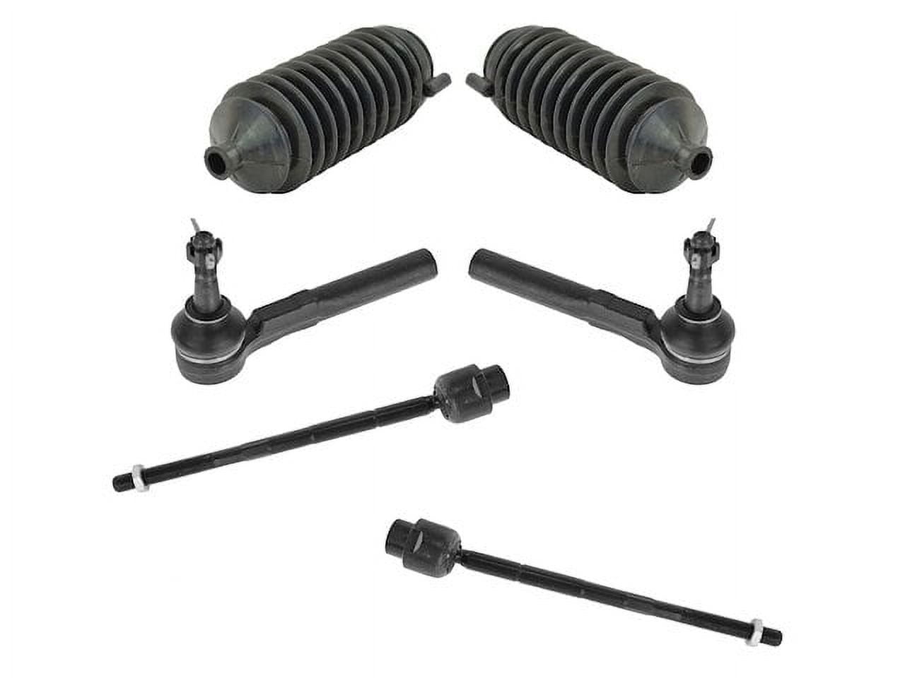 Tie Rod End and Steering Bellows Kit 6 Piece - Compatible with 2004 ...