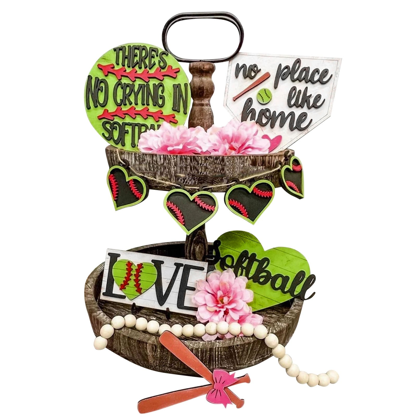 Tie Tray Rectangle Tie Table Decorative Tray with Dividers Rustic round ...