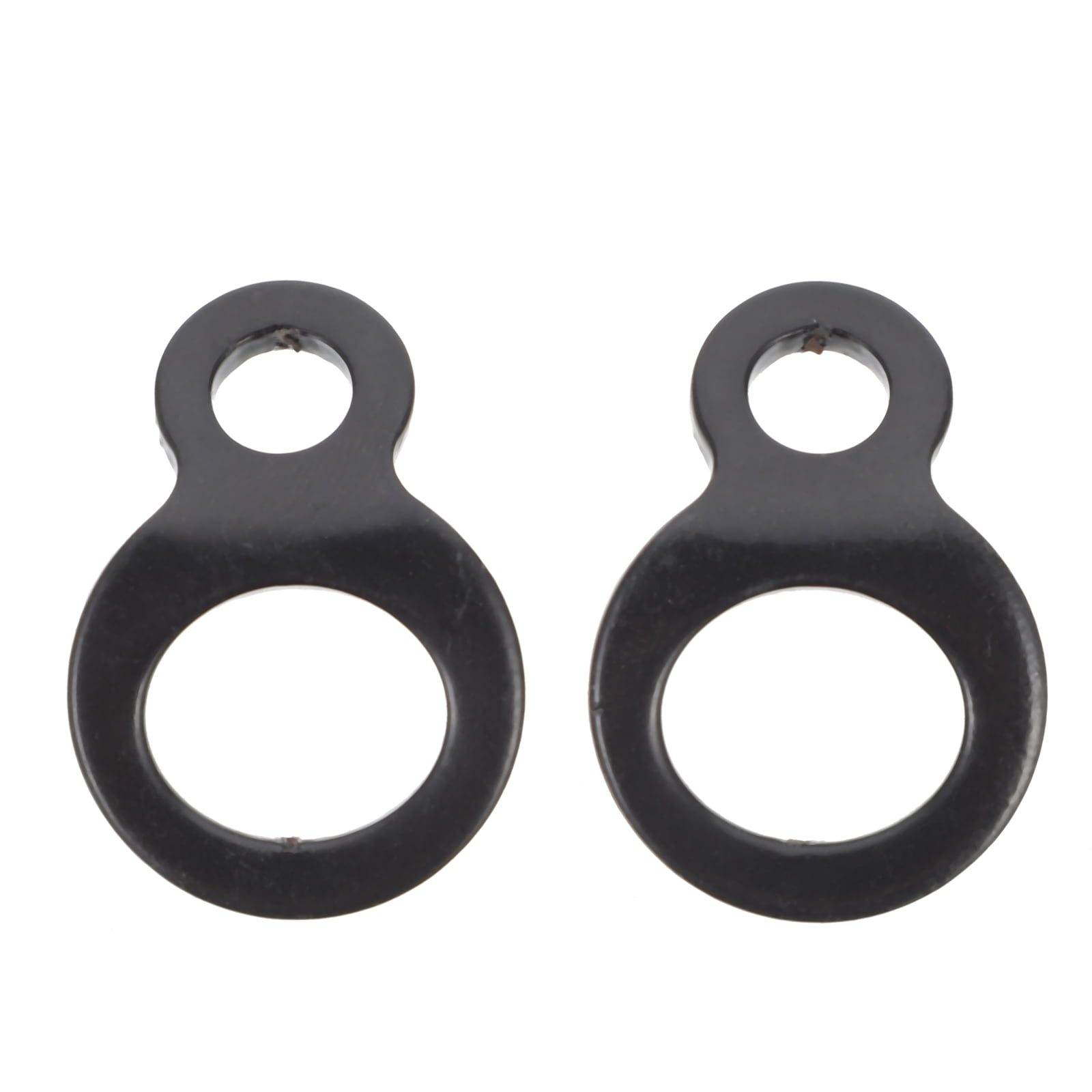 Black Stainless Steel D-shaped Tie Down Rings for Truck Use 2Pcs ...