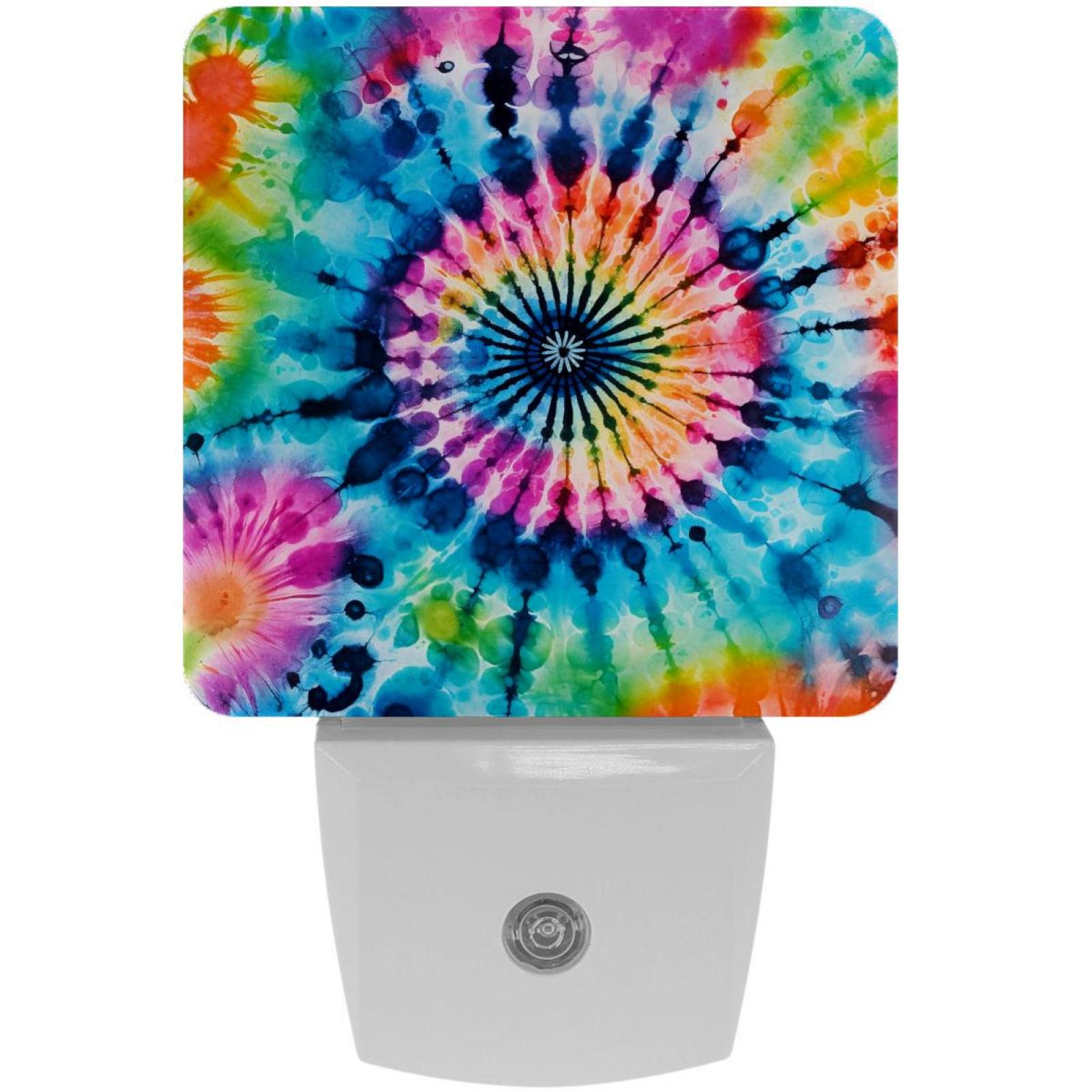 Tie-dye LED Square Night Lights- Energy Efficient and Stylish ...