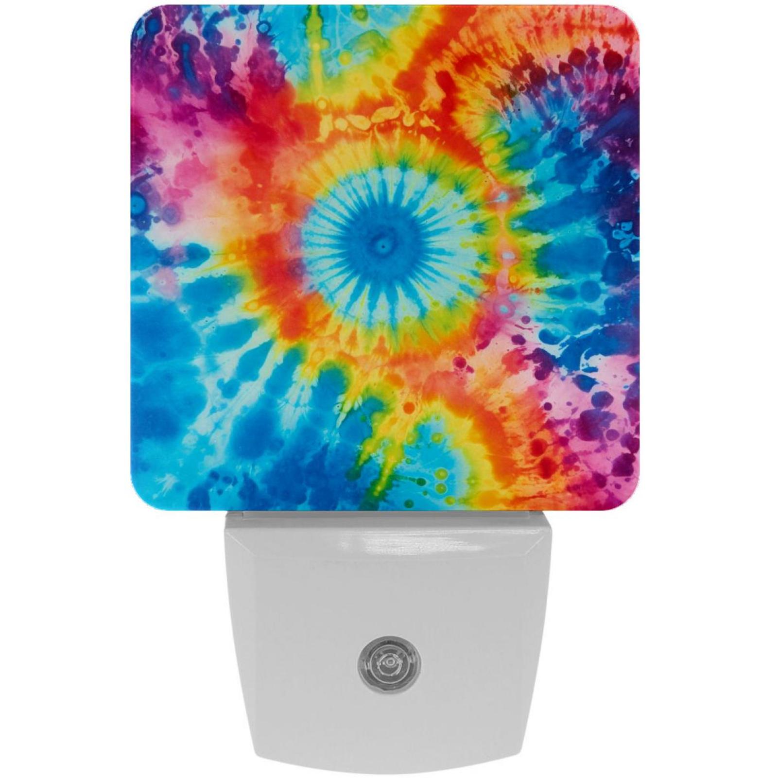 Tie-dye LED Square Night Lights - Modern Design, Energy Efficient ...