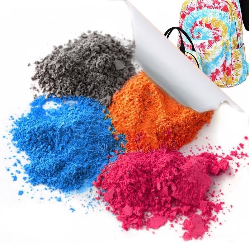 Tie-dye Powder Dye Fabric, 9 color Set dyes, Permanent and washable ...