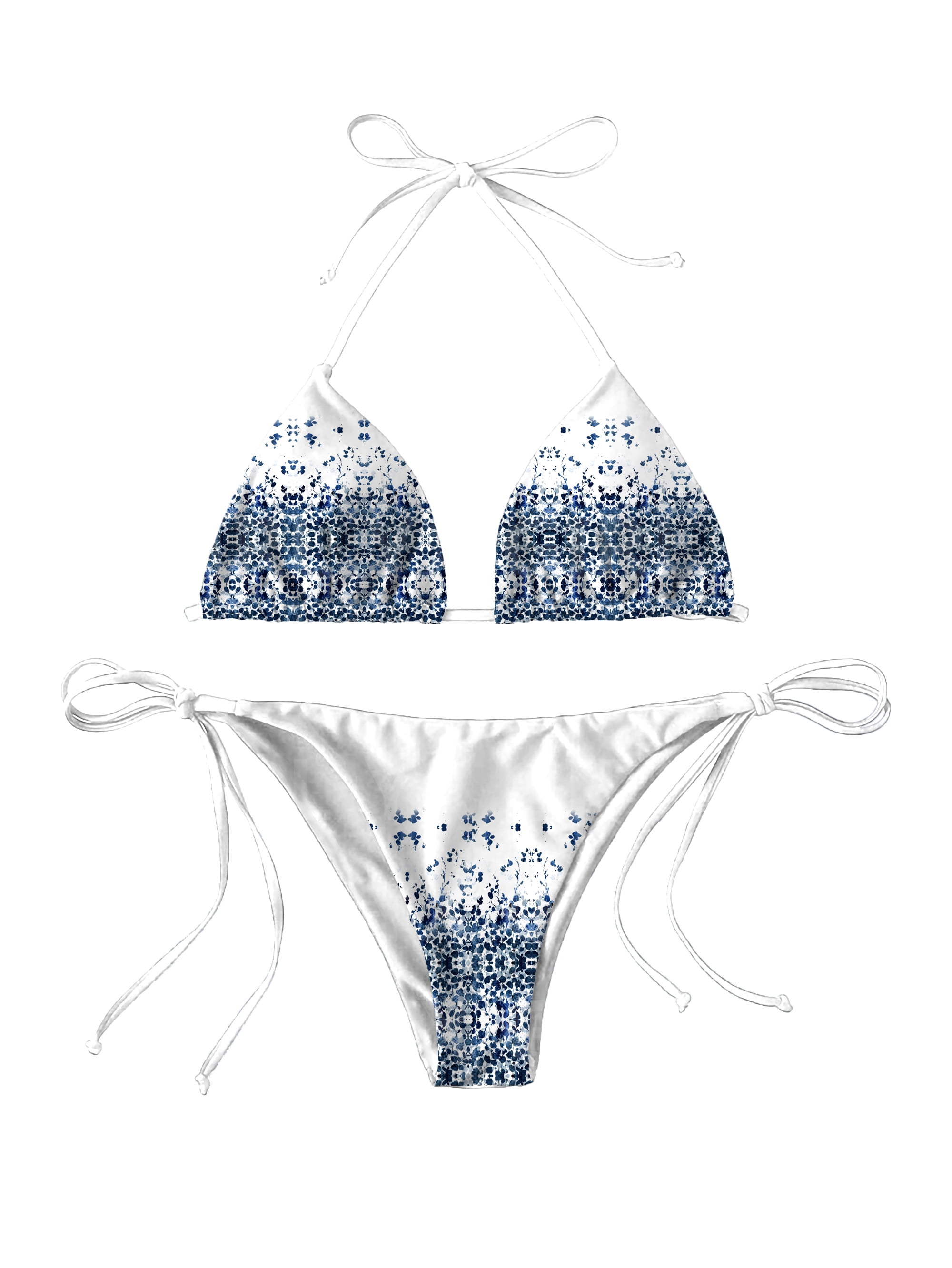 Tie-dye Psychedelic Art Bikini Set 3D All Over Printed Bikini Summer ...