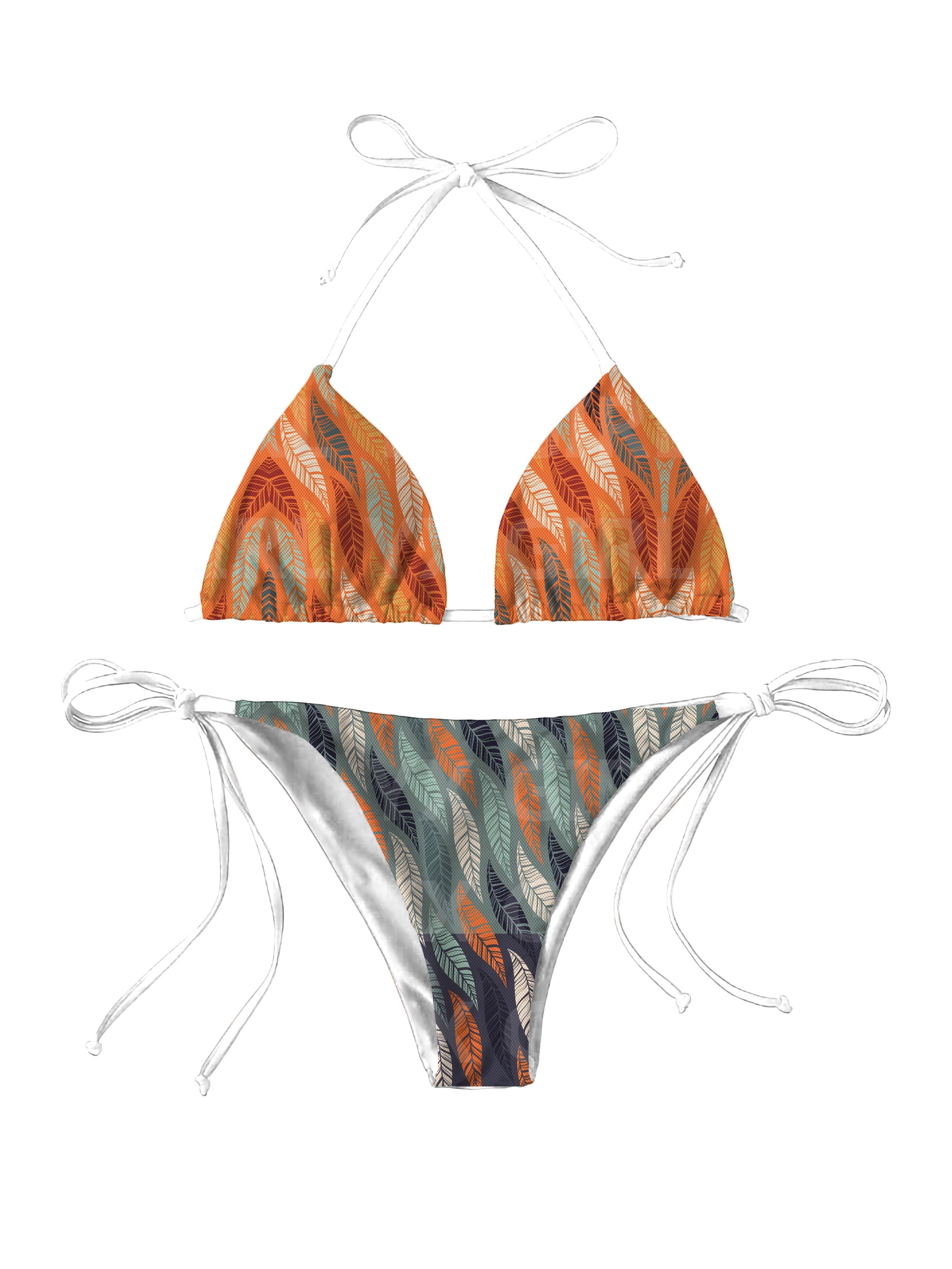 Tie-dye Psychedelic Art Bikini Set 3D All Over Printed Bikini Summer ...