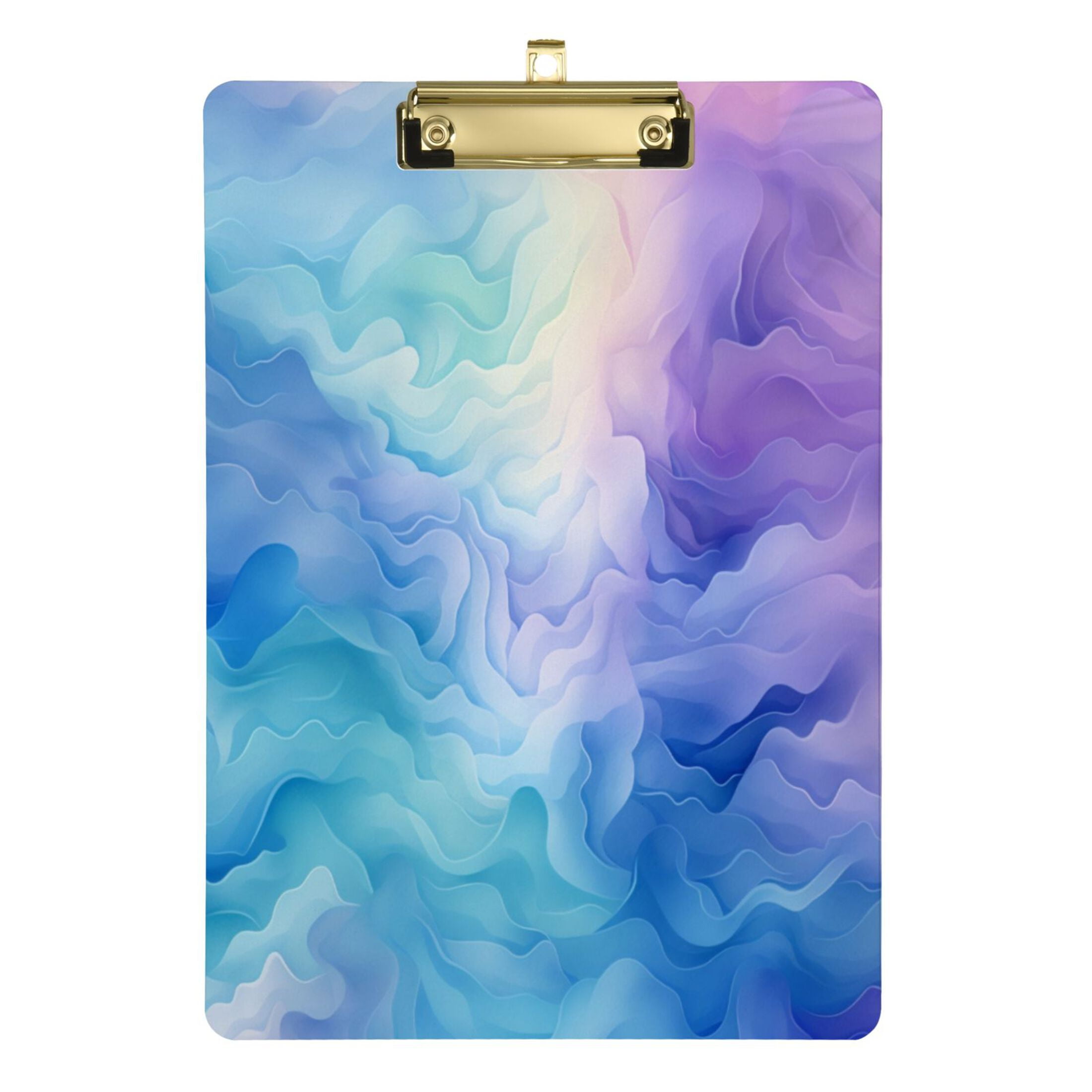 Tie-dye Purple Acrylic Clipboards A4 Standard Letter Size Clipboard 12. ...