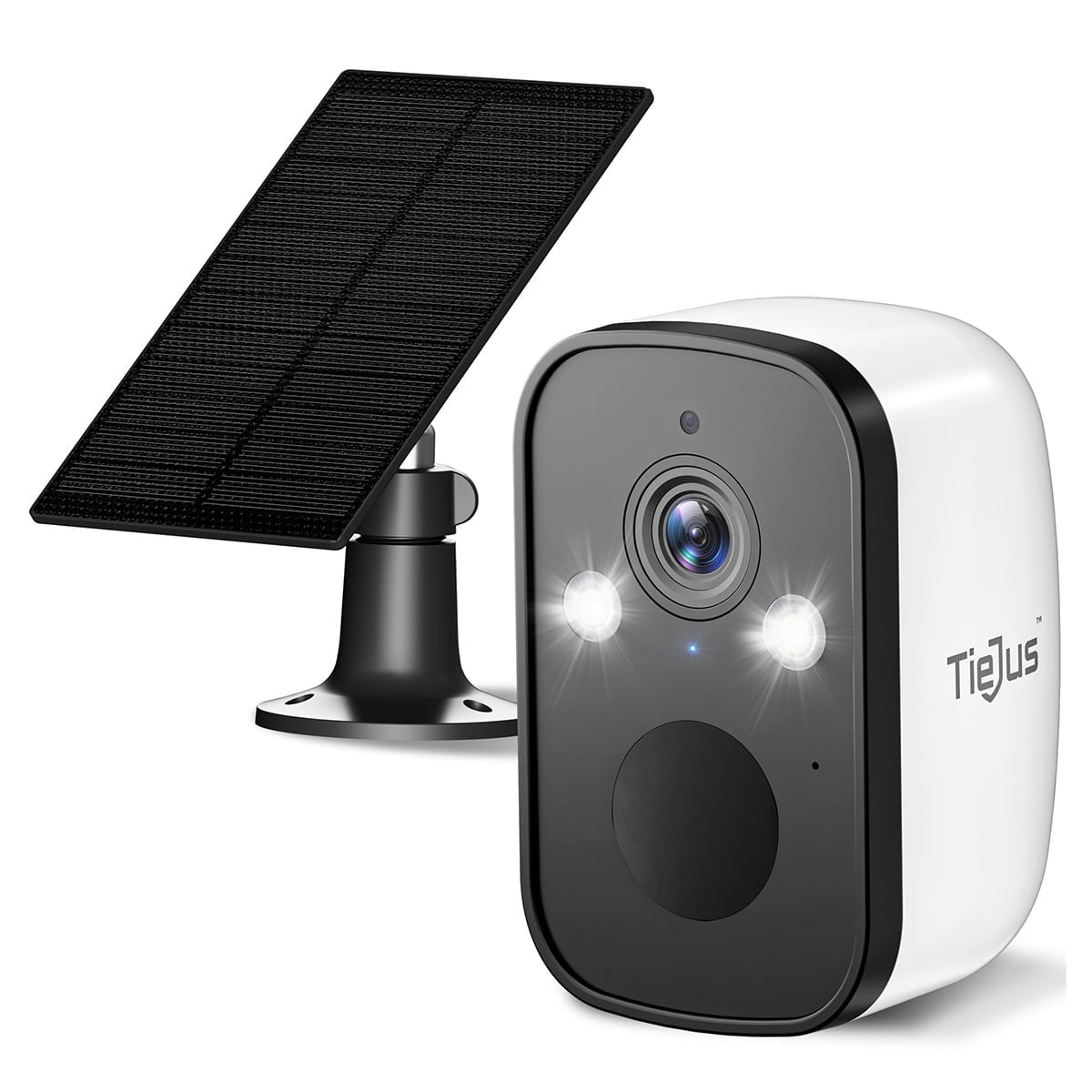 TieJus MW3K Solar battery powered Outdoor Security Cameras Wireless, 2K ...