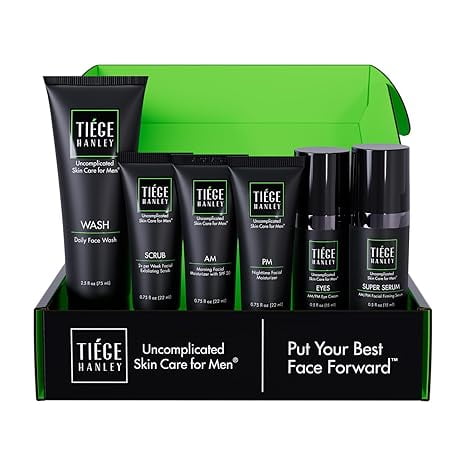 Tiege Hanley Men s Skin Care Set Anti-Aging Routine System Level 3 Face ...