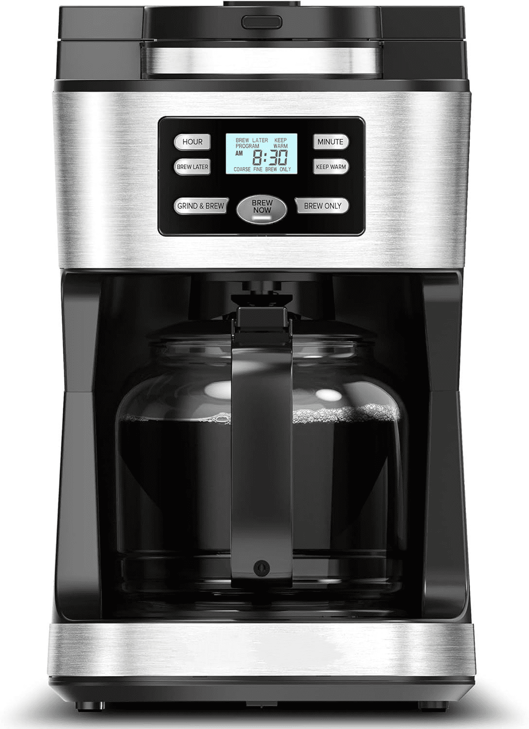 Tielewhite Digital Coffee Machine 12Cup FullyAutomatic Large coffee ...