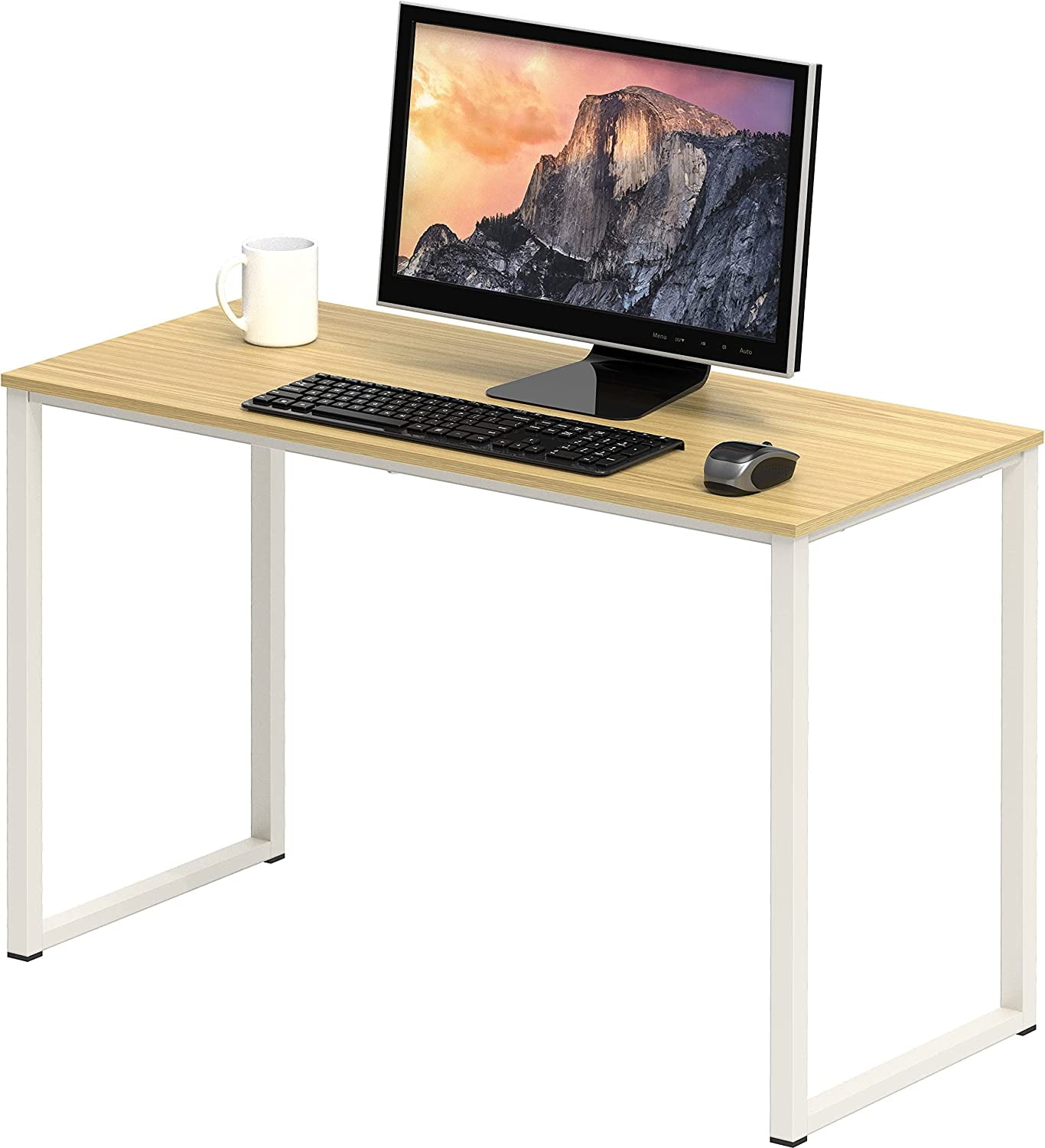 Tielewhite Home Office 40-Inch Computer Desk, Maple - Walmart.com