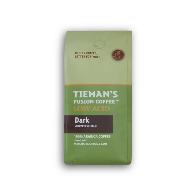 Tiemans Fusion Coffee Ground Dark Fusion 10 oz - Walmart.com