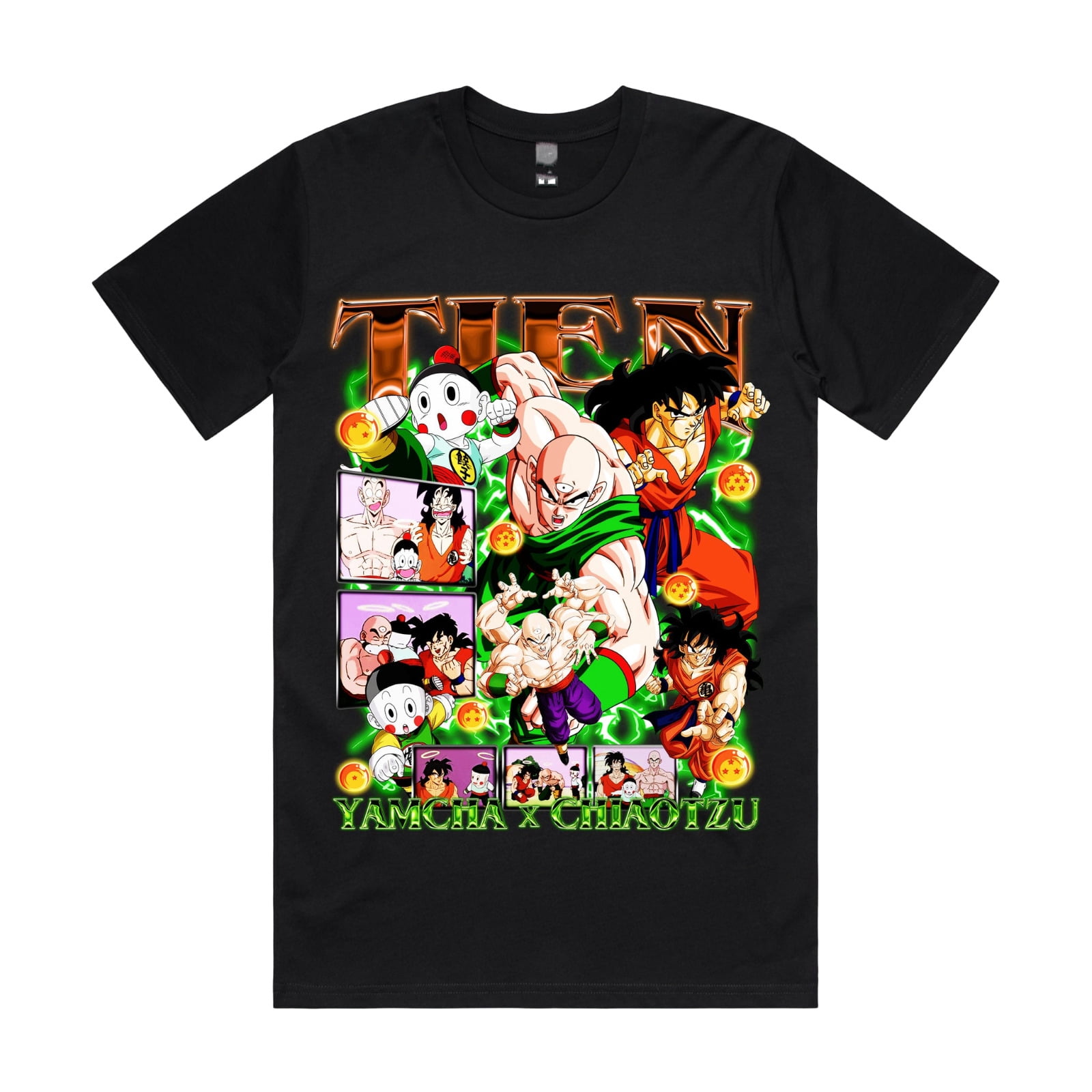 Tien-Yamcha-Chiaotzu T-Shirt - Walmart.com