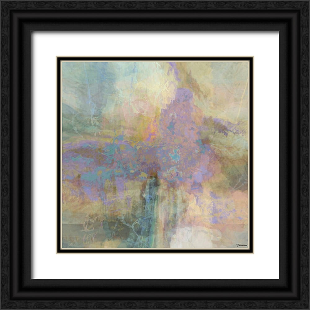 Tienhaara, Michael 15x15 Black Ornate Wood Framed with Double Matting ...