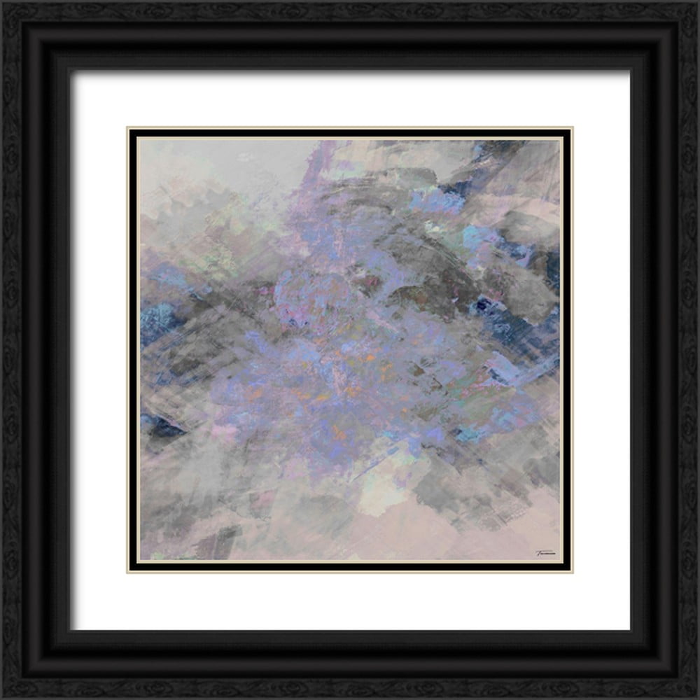 Tienhaara, Michael 15x15 Black Ornate Wood Framed with Double Matting ...