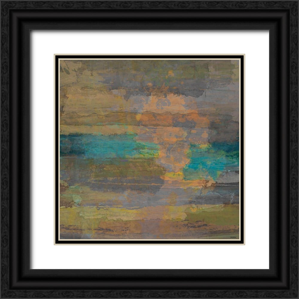 Tienhaara, Michael 20x20 Black Ornate Wood Framed with Double Matting ...