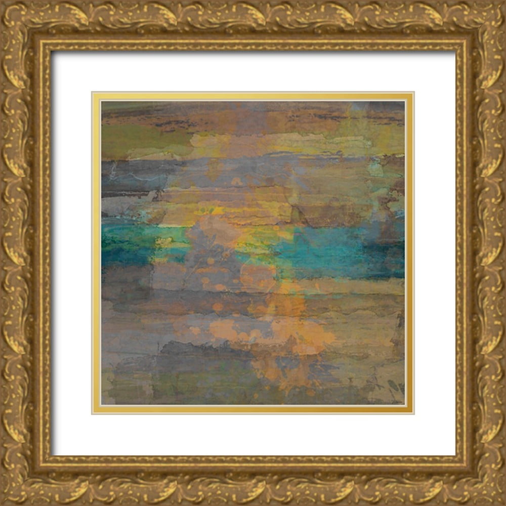 Tienhaara, Michael 26x26 Gold Ornate Wood Framed with Double Matting ...