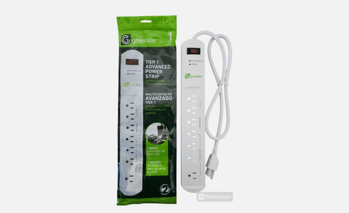 Tier 1 Advanced Power Strip, 7-Outlet Surge Protector, Smart Energy ...