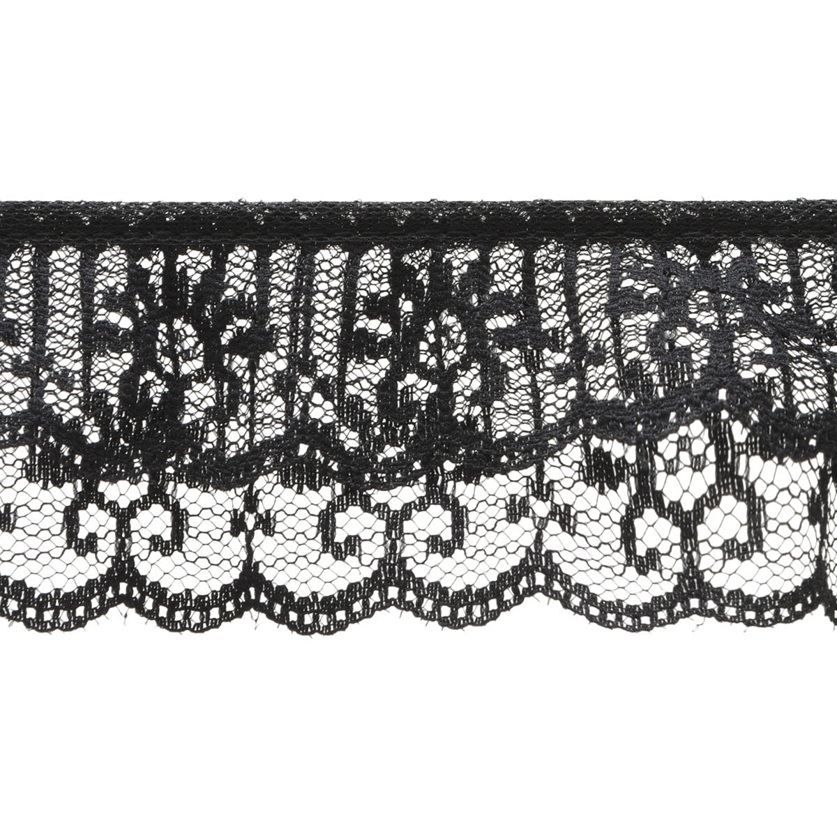 Tier Line Lace 2" X 12yd - Black - Walmart.com