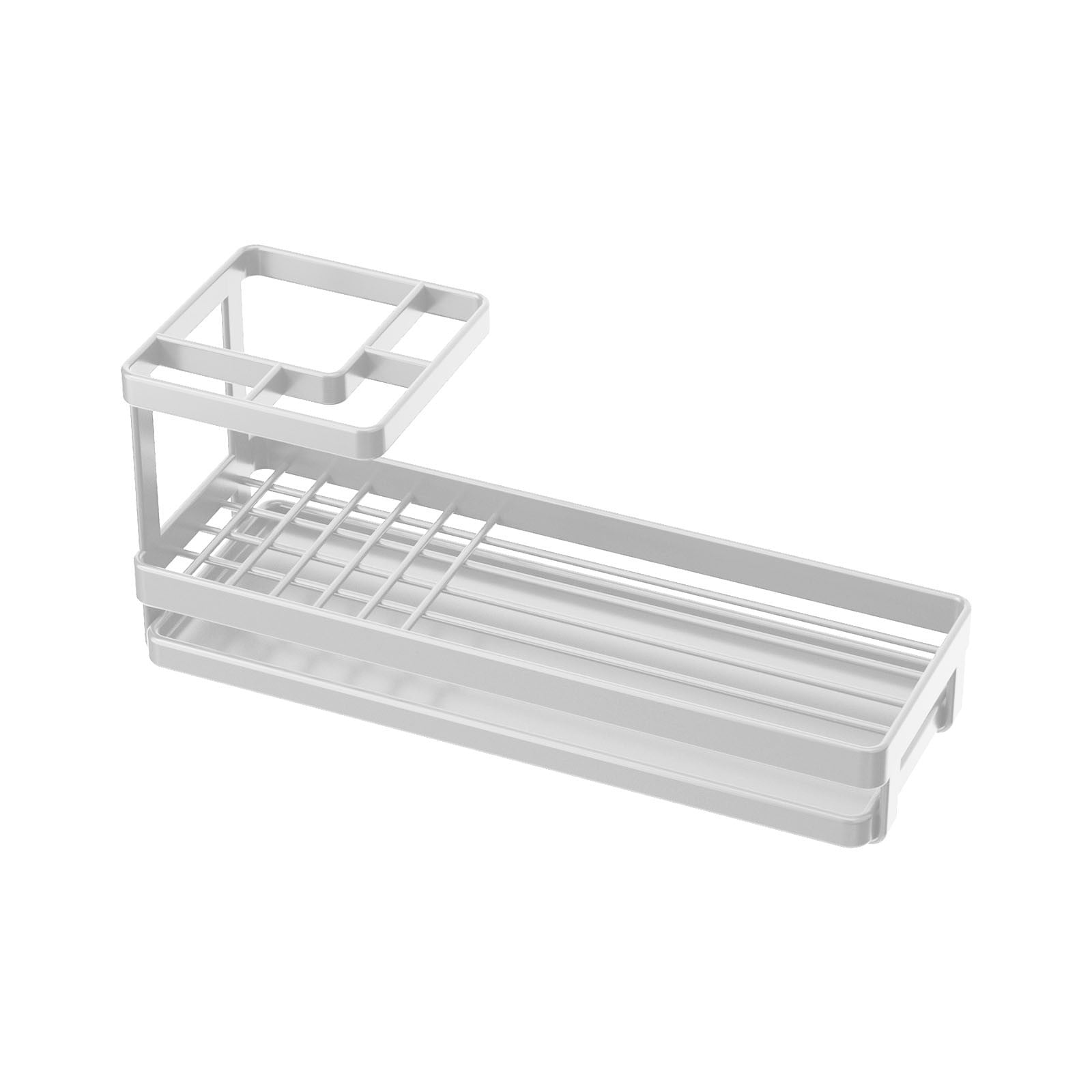 Tier Plate Rack above Dish Rack Wall Lay Flat Drying Rack for Shower ...