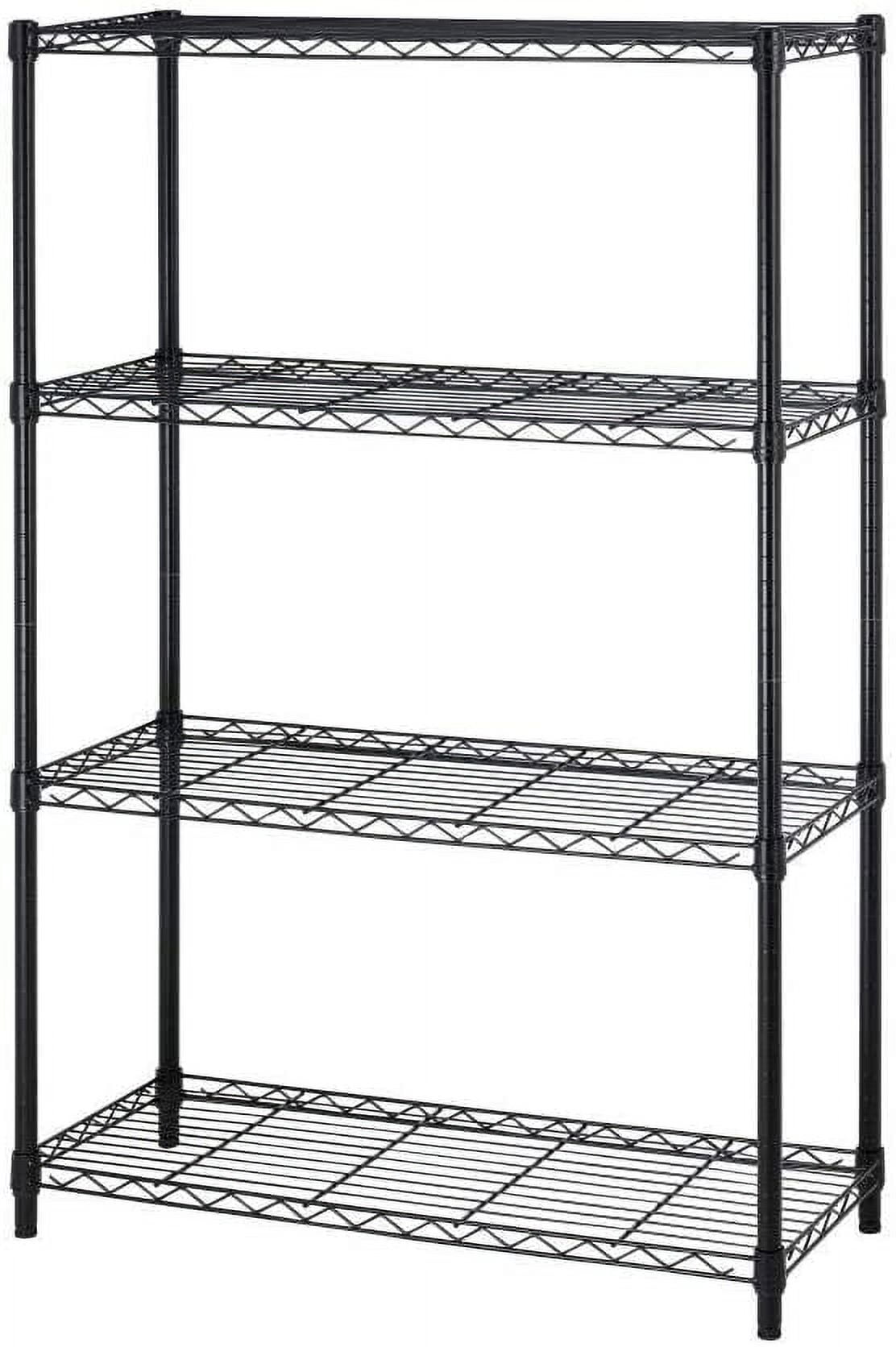 Tier Shelving Unit NSF Wire Shelf Metal Large Storage Shelves Heavy ...