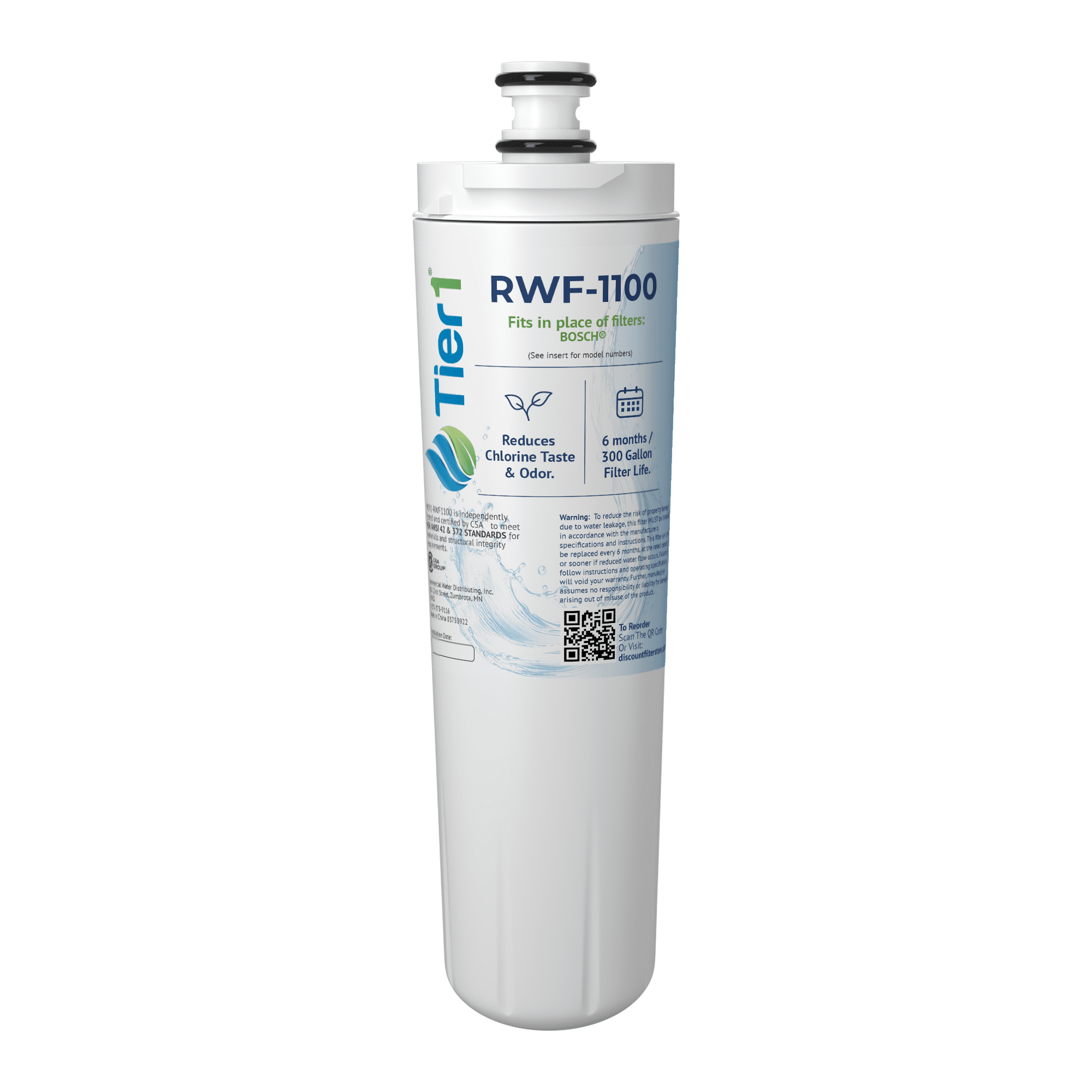 Tier1 CS-52 Refrigerator Water Filter | Replacement for Bosch 640565 ...