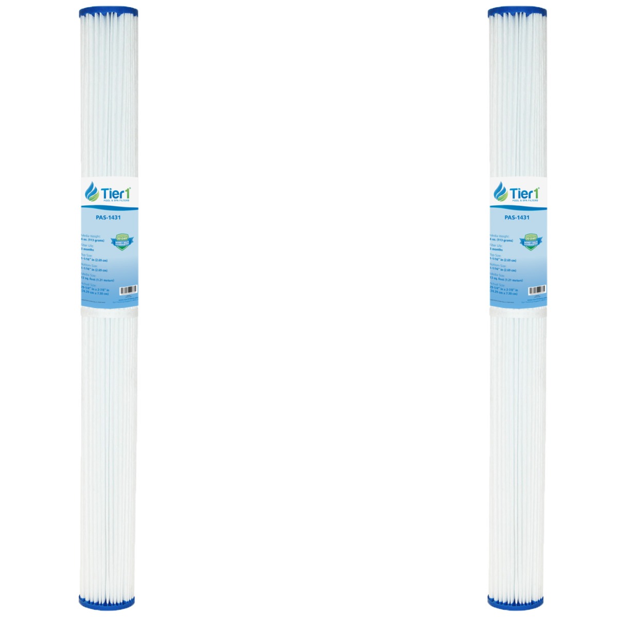 Tier1 Pool & Spa Filter Cartridge 2-pk | Replacement for R173327 ...